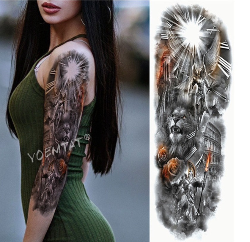 Priklijuojamos Tatuiruotės - Henna Tattoo Dažai
